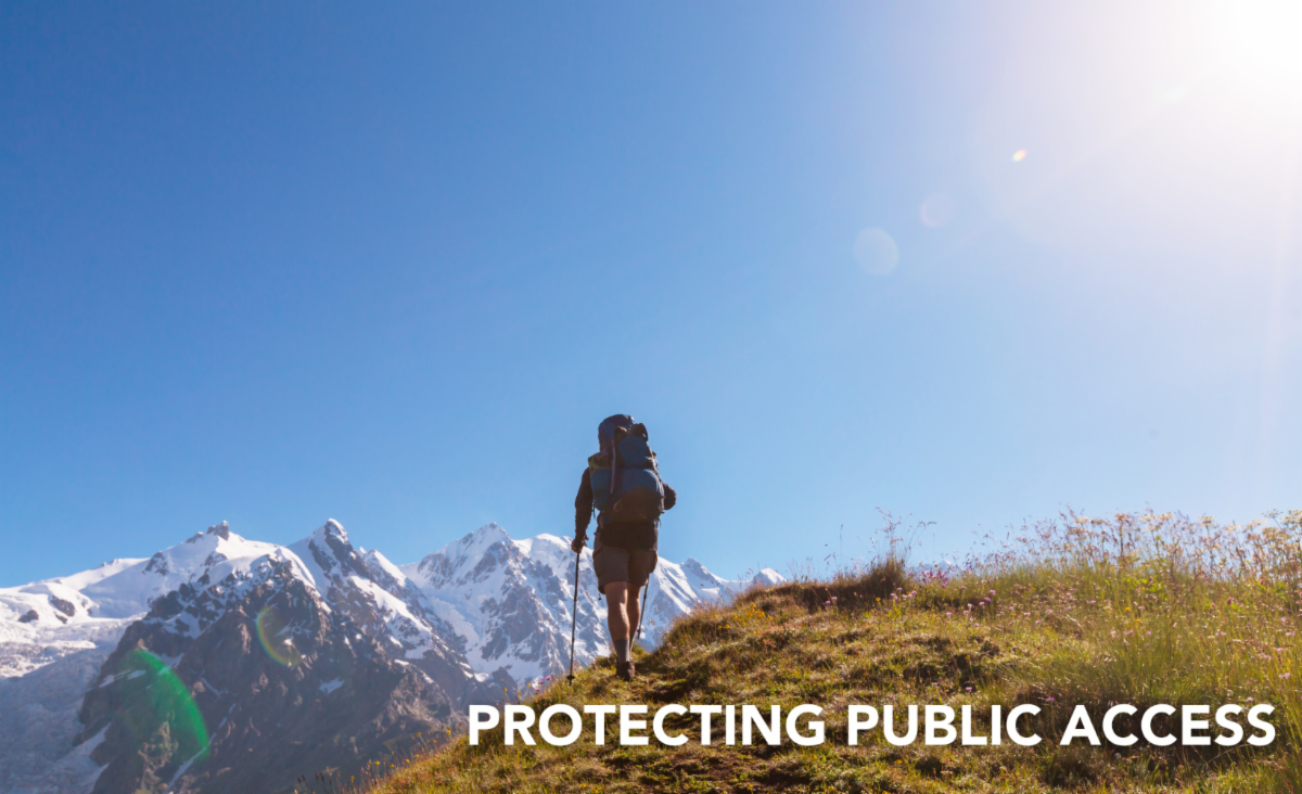 Protecting public access - Wilderness Land Trust