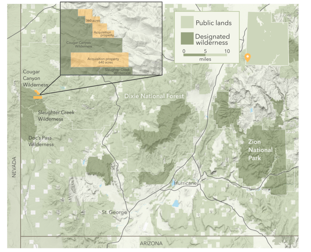 Protect Cougar Canyon - Wilderness Land Trust