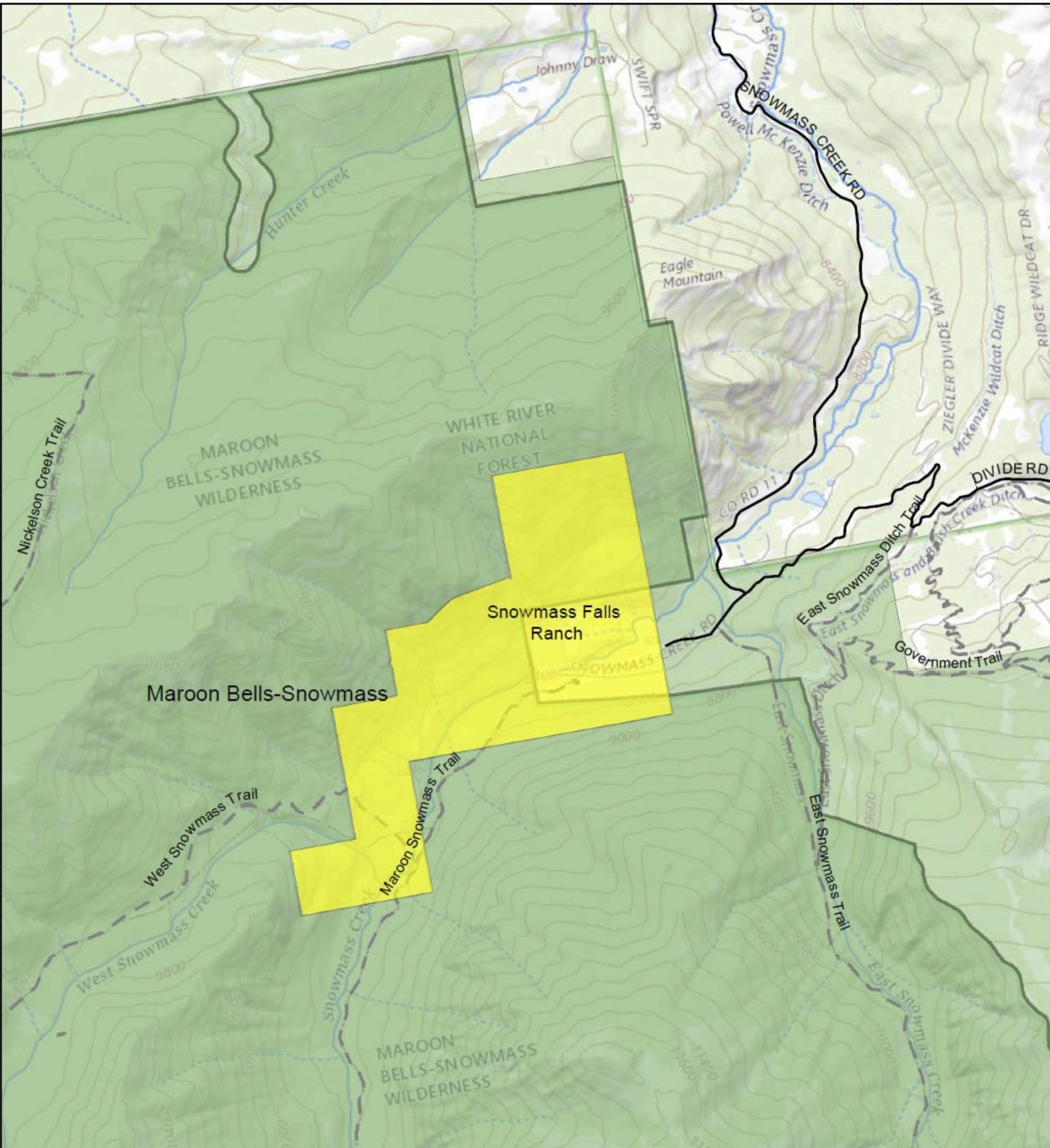 650-acre Snowmass Falls Ranch protected in landmark conservation deal ...