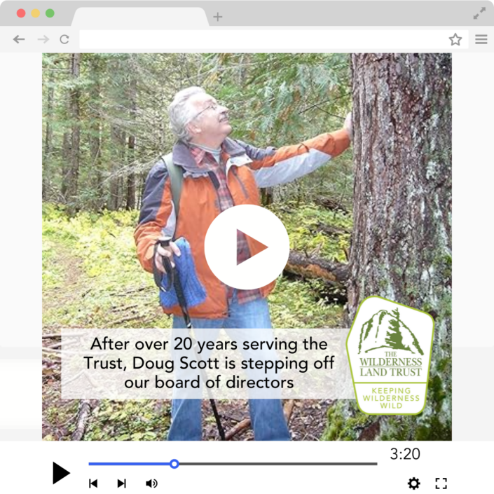 Saying thank you & farewell to wilderness legend Doug Scott - Wilderness Land Trust