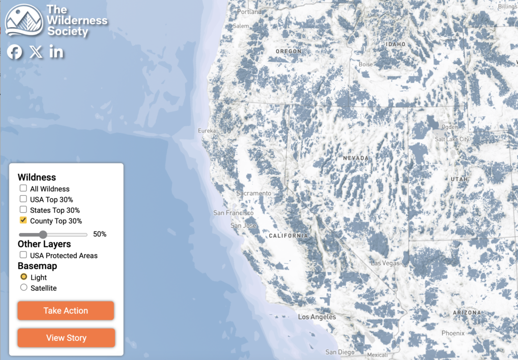 Exploring the wilderness you love through maps - Wilderness Land Trust
