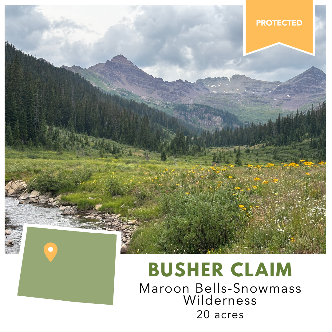 Private inholding in Maroon Bells-Snowmass Wilderness Protected ...